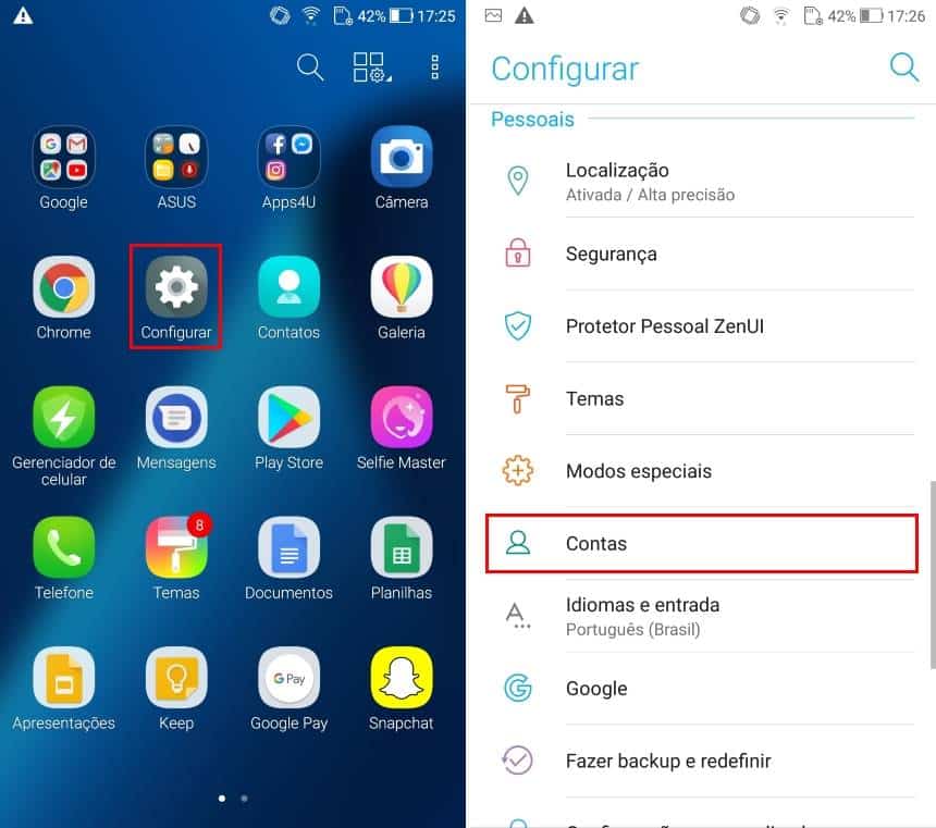 Como remover contas do Google no Android - Olhar Digital