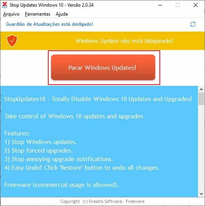 Como desabilitar as atualizações do Windows 10 permanentemente - Olhar ...