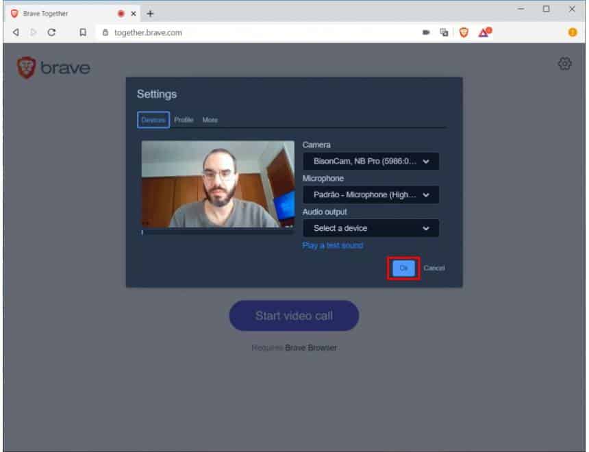 Como usar o Brave Together para fazer chamadas de vídeo - Olhar Digital