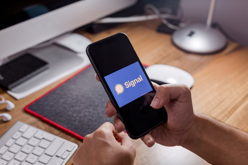 Signal testa recurso de pagamentos e transferências