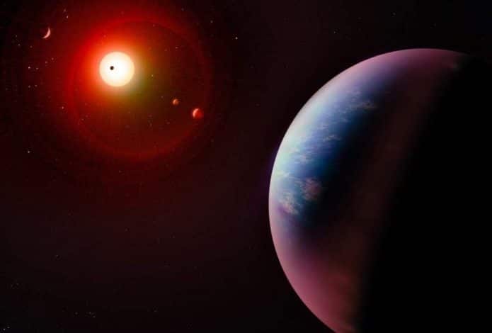 Astrônomos registram imagens perfeitas de disco fora do sistema solar