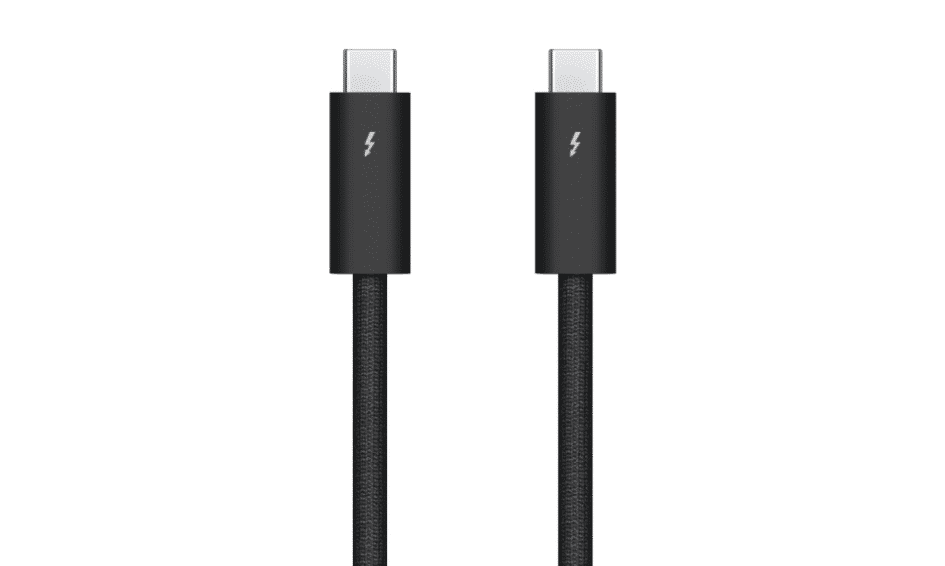 Cabo Thunderbolt 4 Pro vendido pela Apple custa mais de R$ 1,8 mil ...