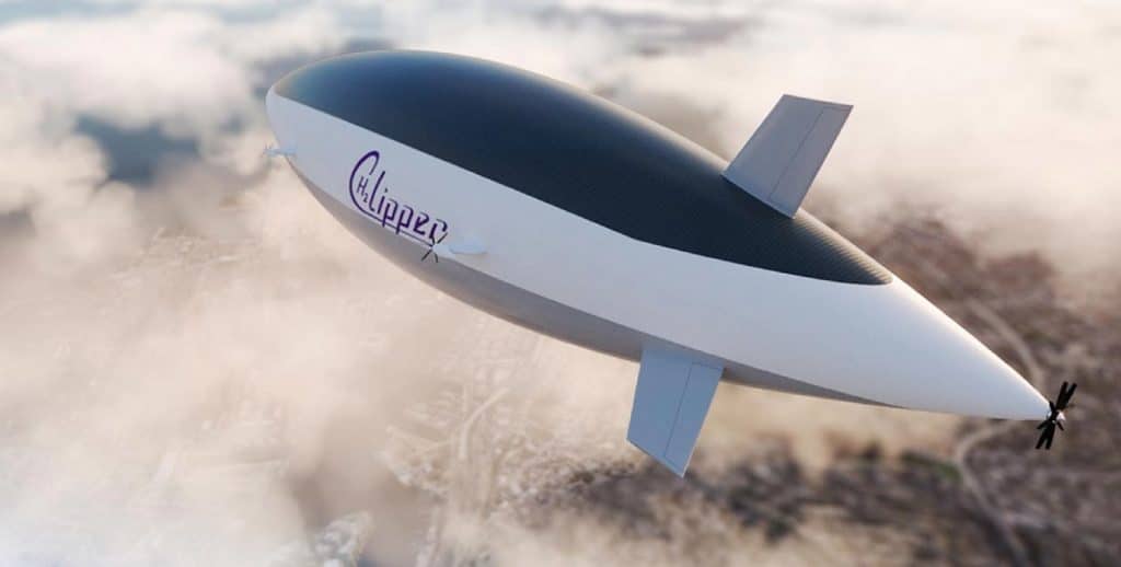 Pipeline in the Sky: dirigível a hidrogênio transportará até 150 ...