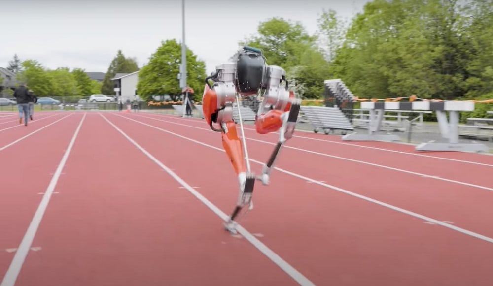 Fim da Era Bolt? Robô bípede quebra recorde dos 100 metros - Olhar Digital
