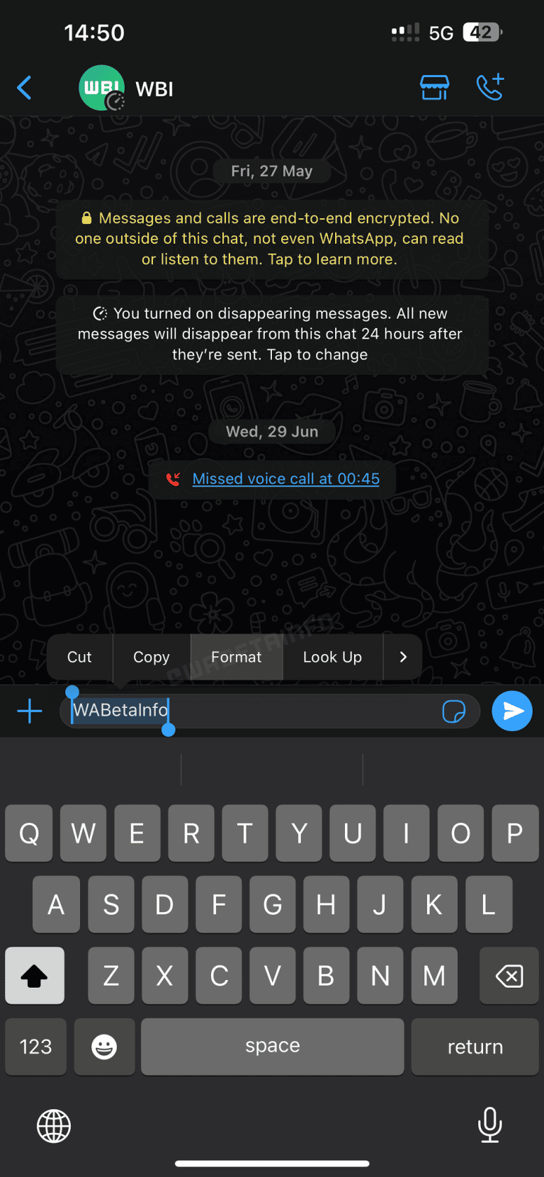 WhatsApp traz atalho de formato de texto de volta ao iOS 16 - Olhar Digital