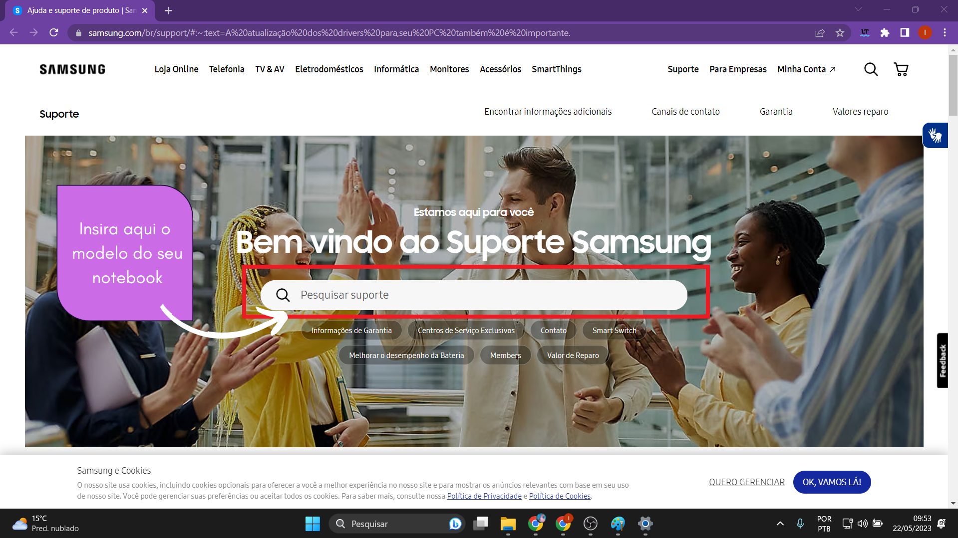 Como atualizar driver de notebook da Samsung [3 modos]