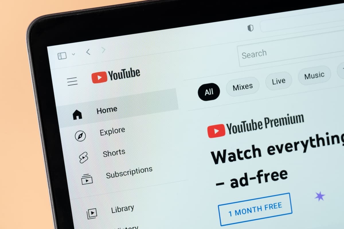 YouTube Premium: qualidade aprimorada chega a navegadores