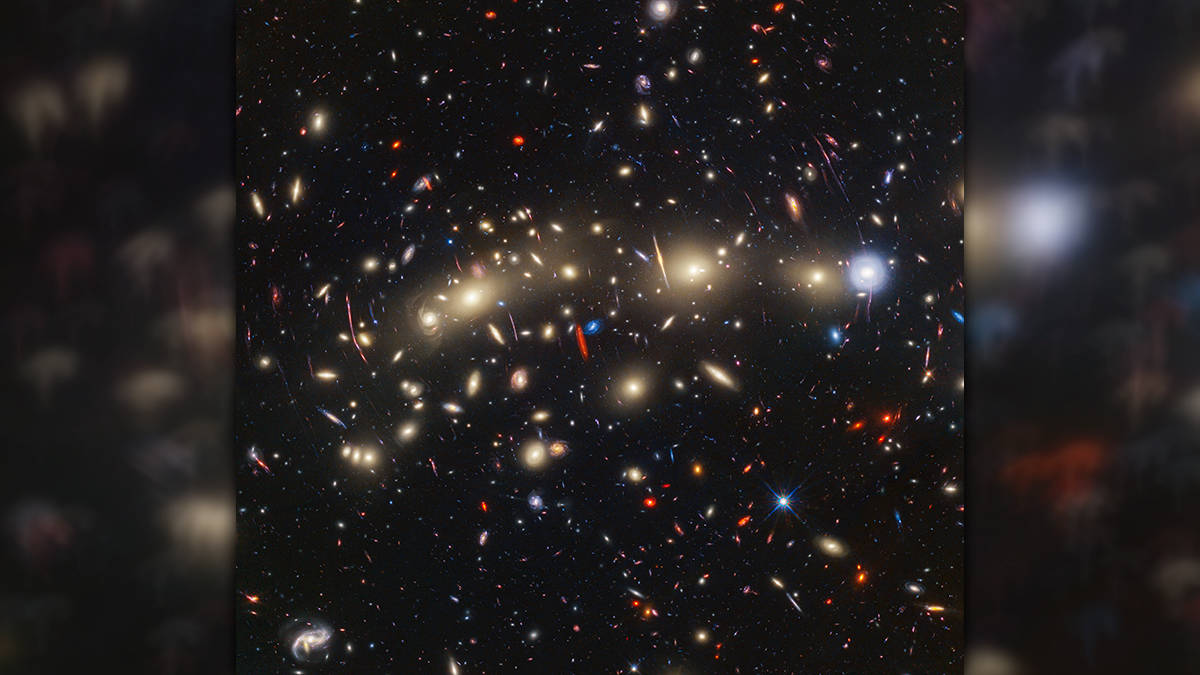 Hubble e James Webb criam imagem mais colorida do Universo